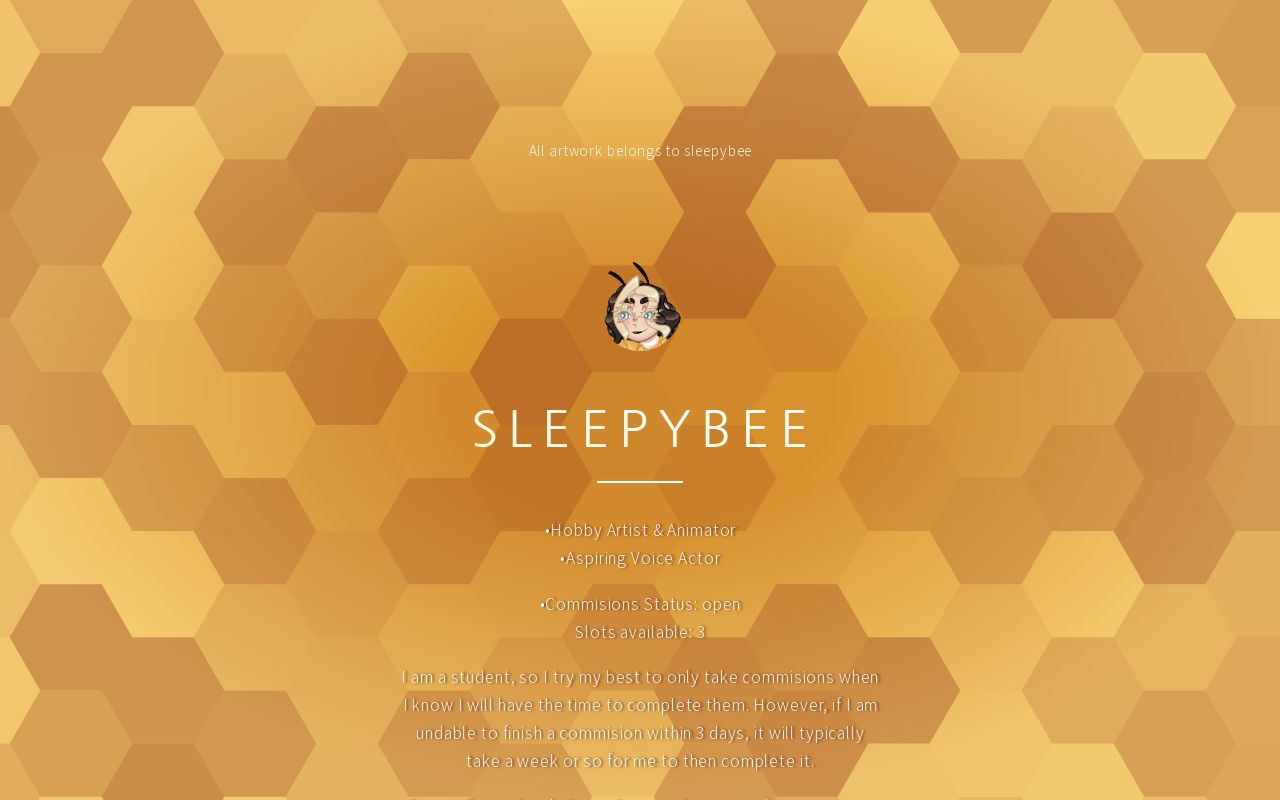 SleepyBee's Commision info